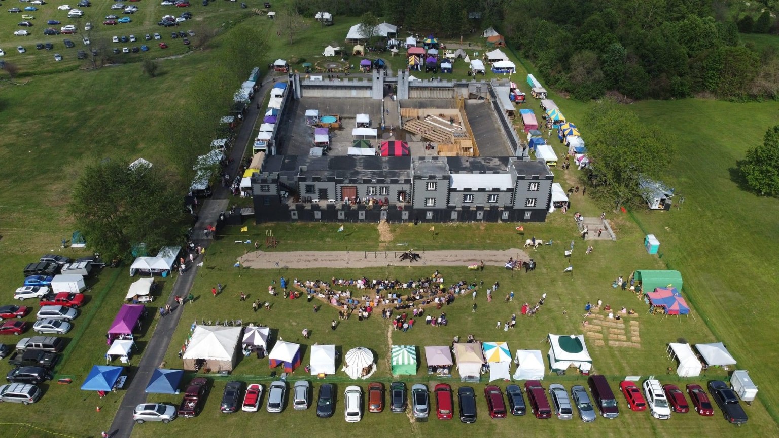 Renaissance Fair Castle Known As"Birdsell Castle" Lists In Indiana
